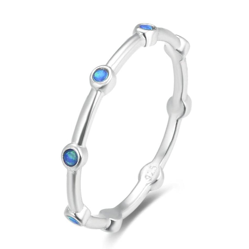 Ferris Wheel Sterling Silver Stacking Ring